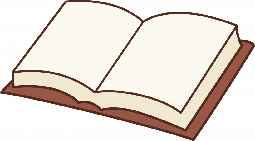 Cartoon Open Book Transparent - Full Size PNG Clipart Images Download