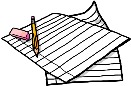 Homework Clipart Transparent - Homework With A Check Mark - (459x305 ...