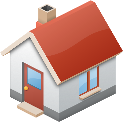 House Png - Houses Icon Without Background - (512x512) Png Clipart Download