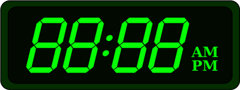 Clipart - Digital Clock - Countdown Timer 1 Min Gif - (800x800) Png ...