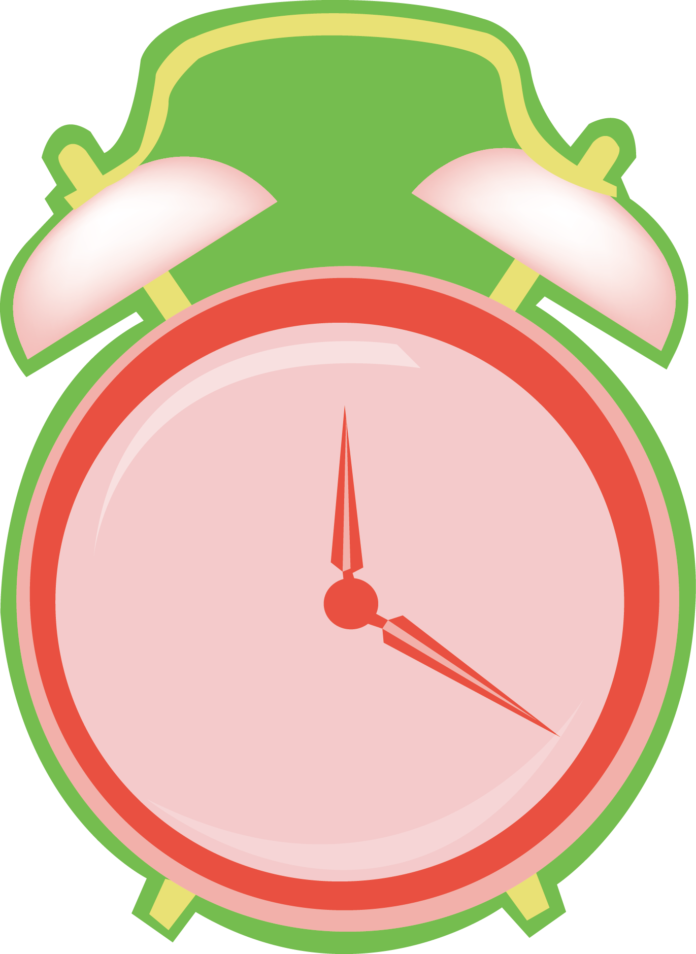 Alarm Clock Clip Art - Alarm Clock Clip Art - (1371x1880) Png Clipart ...