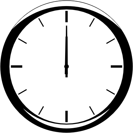 1200 Analog Clock Clip Art - Cartoon Clock Png - (1153x1280) Png ...