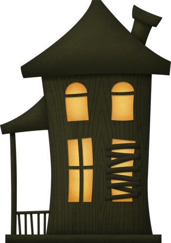 Related Trick Or Treat House Clipart - Halloween - (351x500) Png ...