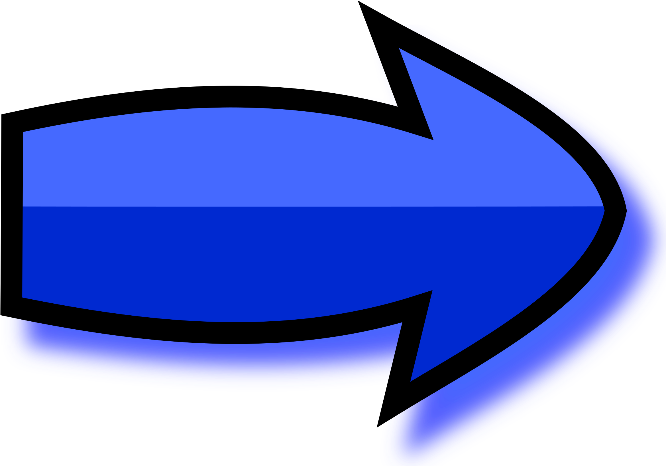 Twisted Arrow Clipart - Fun Arrow Png - (2400x1686) Png Clipart Download