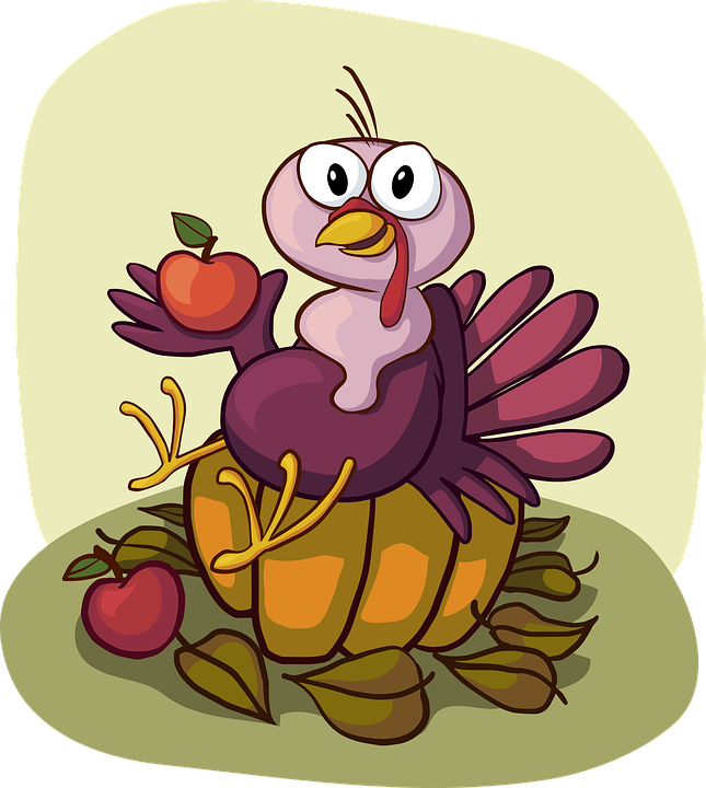 Funny Thanksgiving Clipart 5, Buy Clip Art - Turkey - (645x720) Png ...