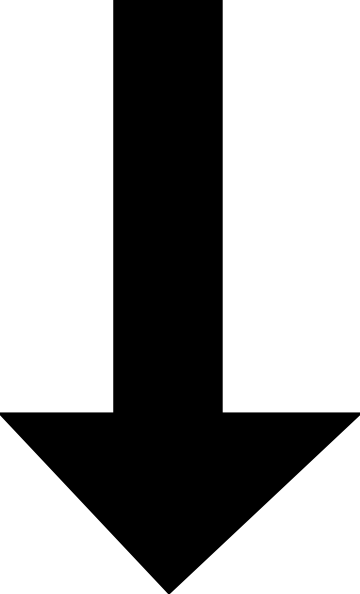 Downward Black Arrow Clip Art At Clker Com Vector Clip - Downpointing ...