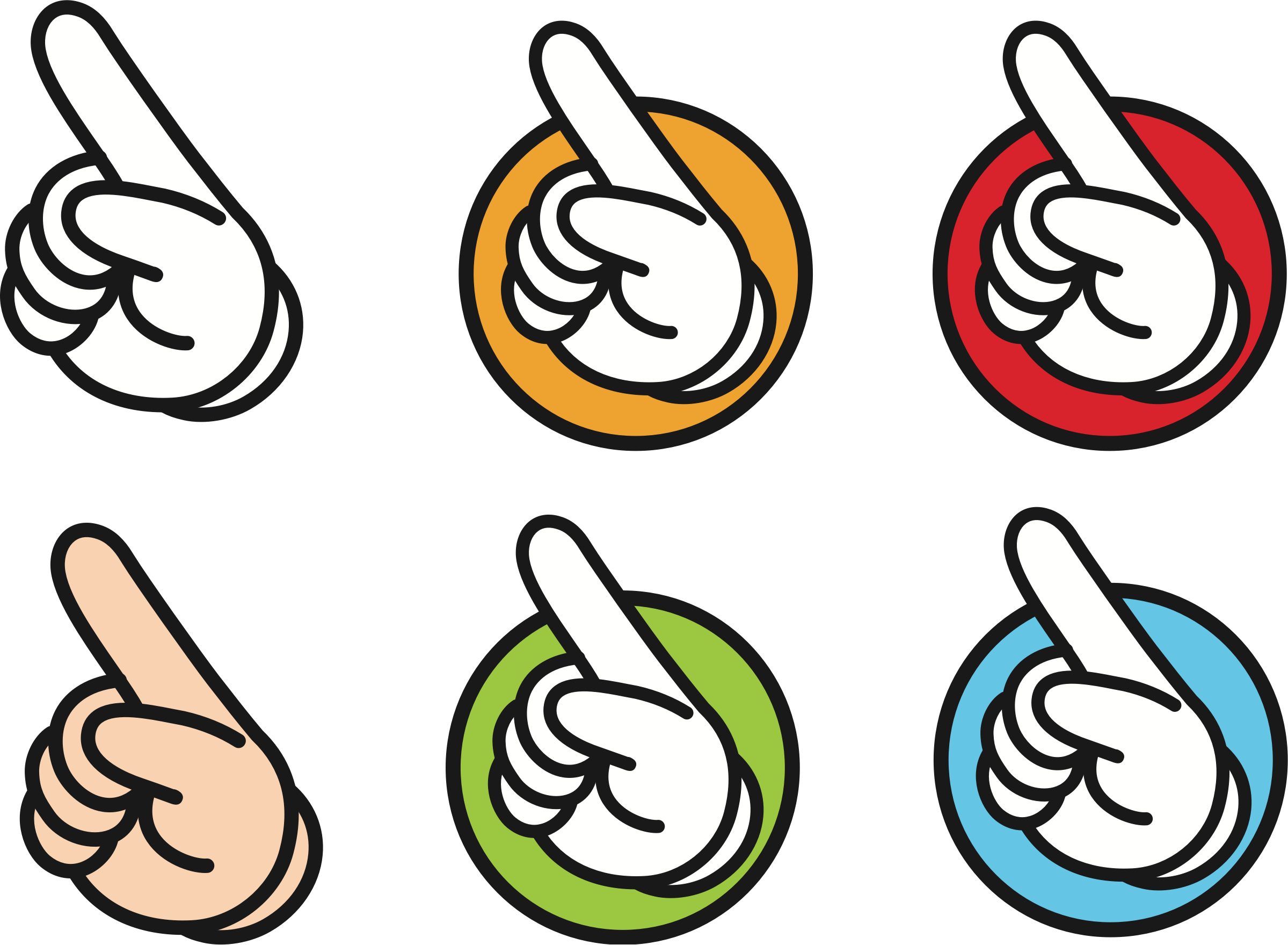 Big Image - Finger Point Symbol - Full Size PNG Clipart Images Download