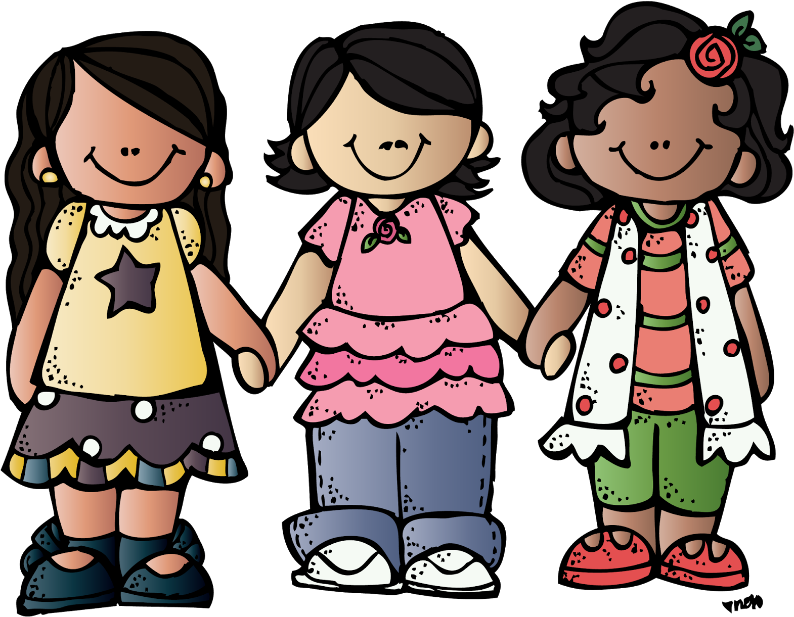 Melonheadz Kids Clipart - Melonheadz Friends - (1600x1223) Png Clipart ...