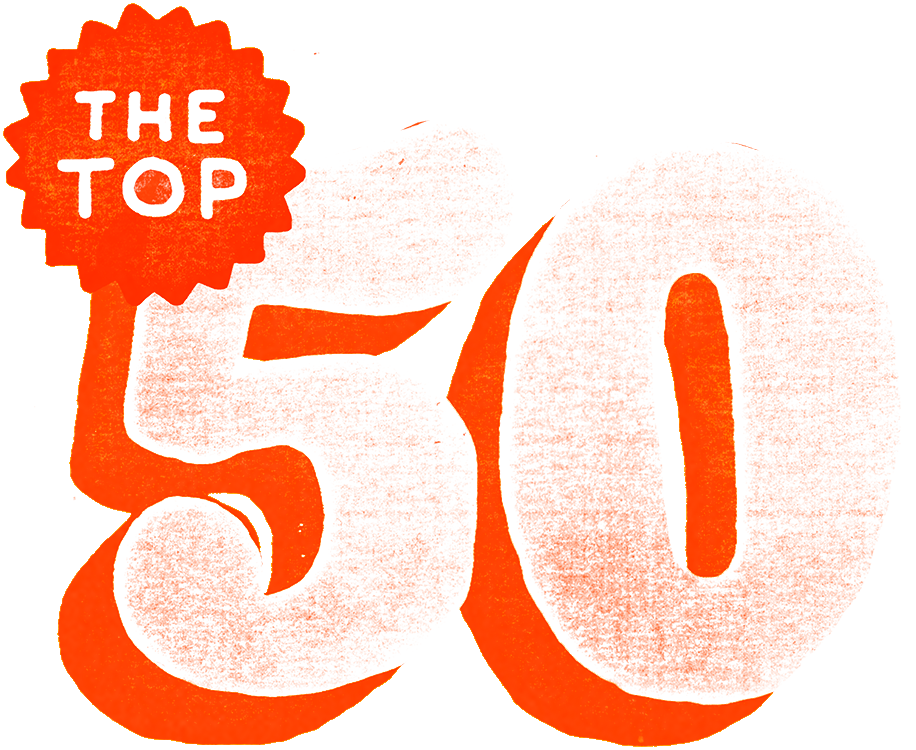 The Top 50 - Top 50 Transparent - (916x750) Png Clipart Download