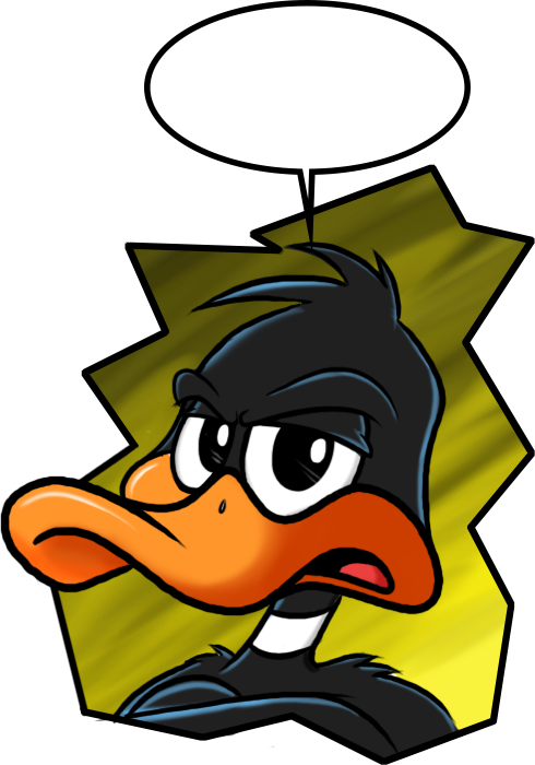 Daffy Duck By Epulson - Cartoon - (490x700) Png Clipart Download