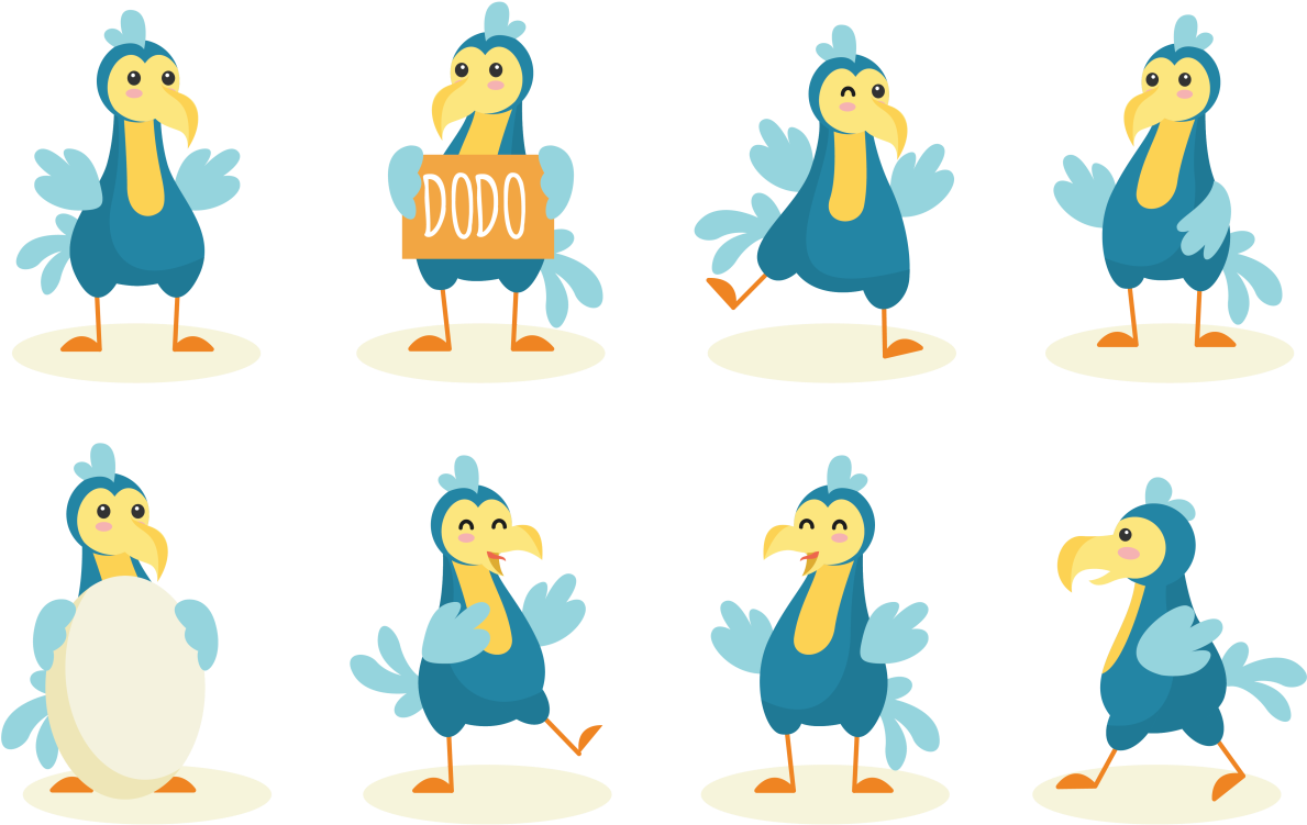 Dodo - (1400x980) Png Clipart Download
