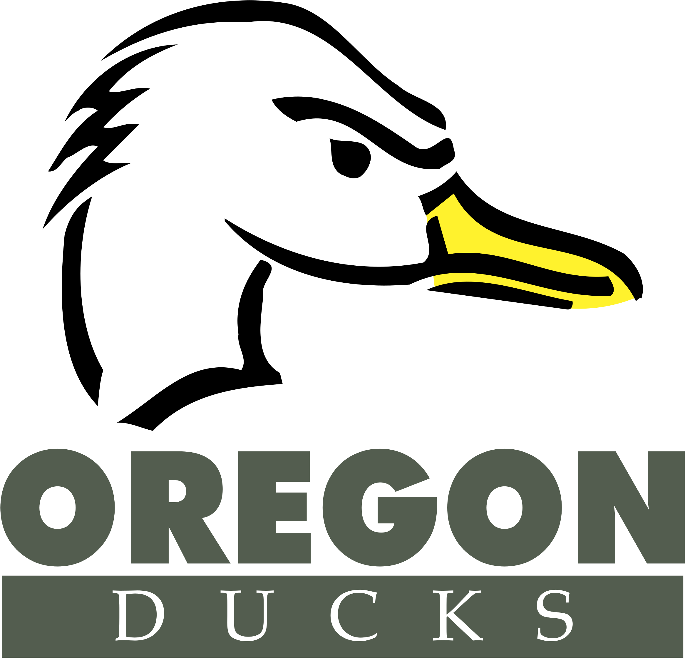 Oregon Ducks Logo Png Transparent - Oregon Ducks - (2400x2400) Png ...