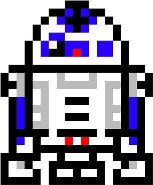 Minecraft Building Idea's - Lego Pixel Art Star Wars - (400x400) Png ...