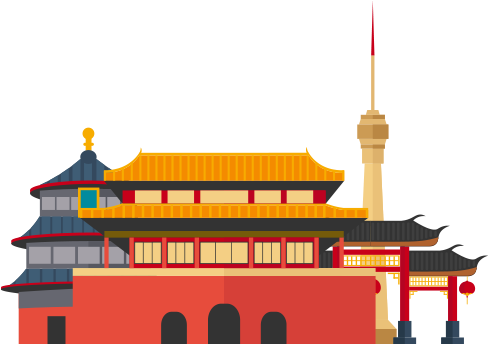 Peking Is The Capital City Of - Beijing Illustration - (561x396) Png ...