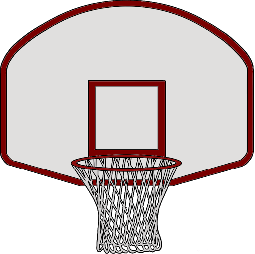 Rim Basketball Clipart - Draw A Basketball Rim - (512x511) Png Clipart ...