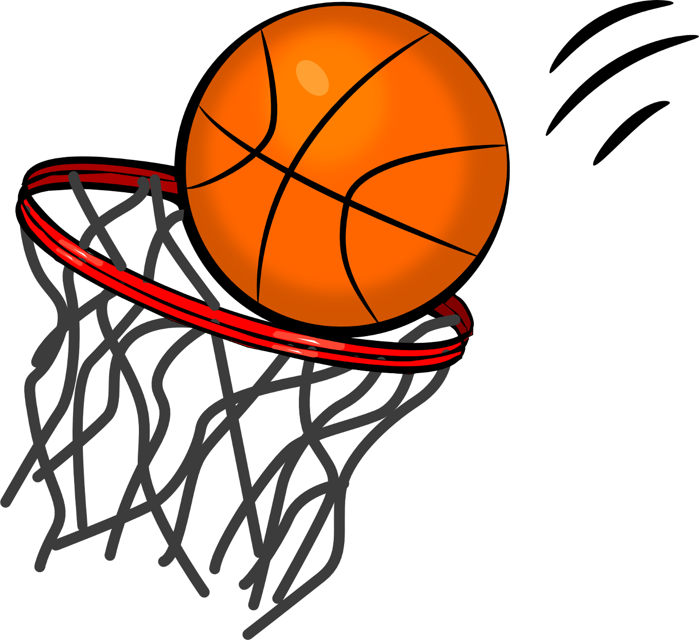 Basketball Hoop Clipart - Clip Art Basketball - Full Size PNG Clipart ...