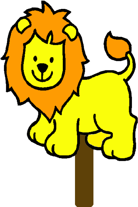 Leon - Easy To Draw Baby Lion - (475x700) Png Clipart Download