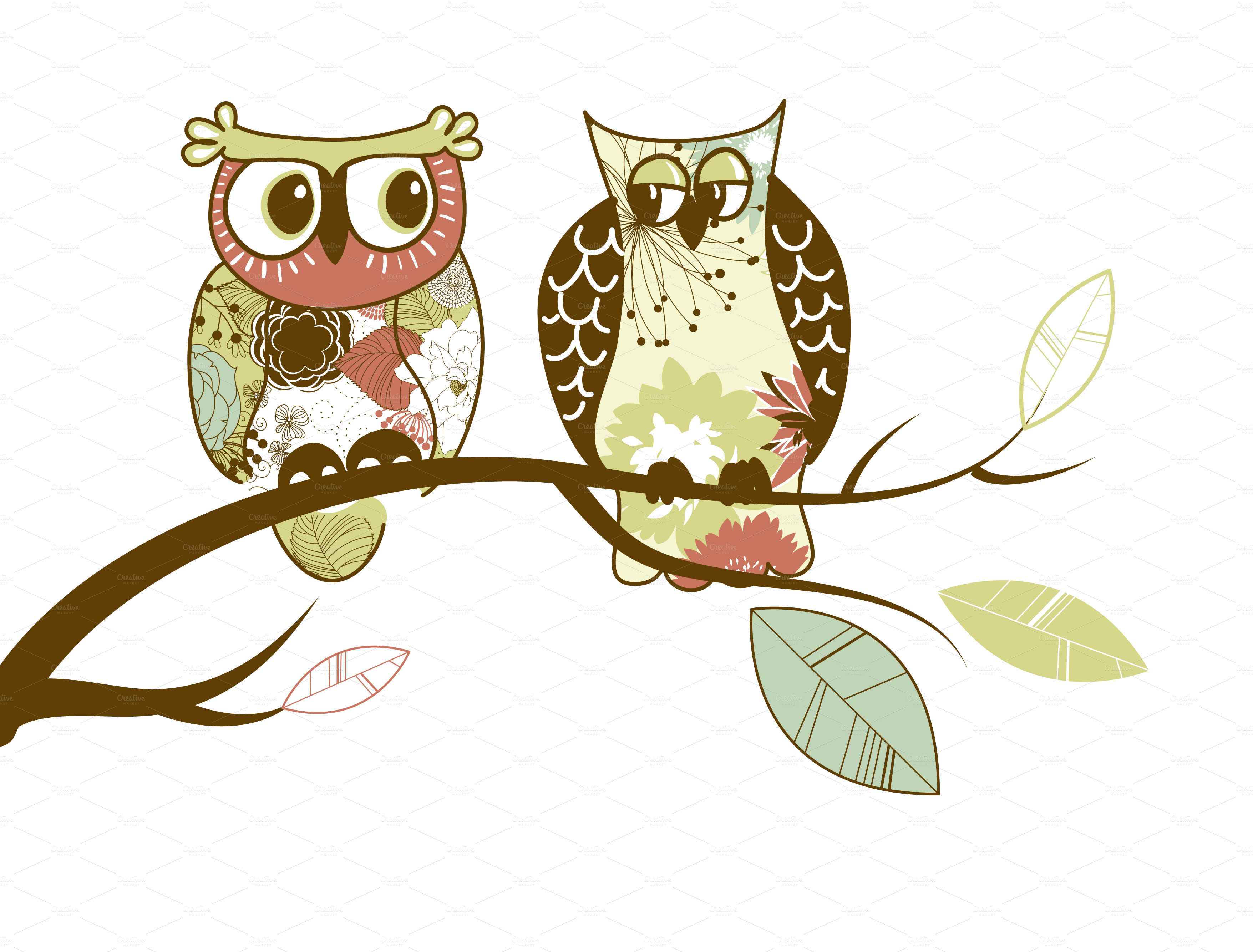 Vintage Owl Clip Art - Owl Clip Art Frames - (3512x2669) Png Clipart ...