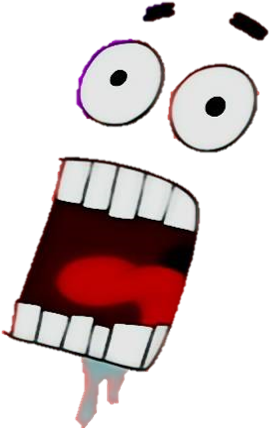 Patrick Funny Face - Bfdi Funny Faces - (281x454) Png Clipart Download