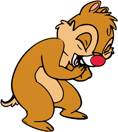 Laughing Clip - Chip And Dale Laughing - Full Size PNG Clipart Images ...