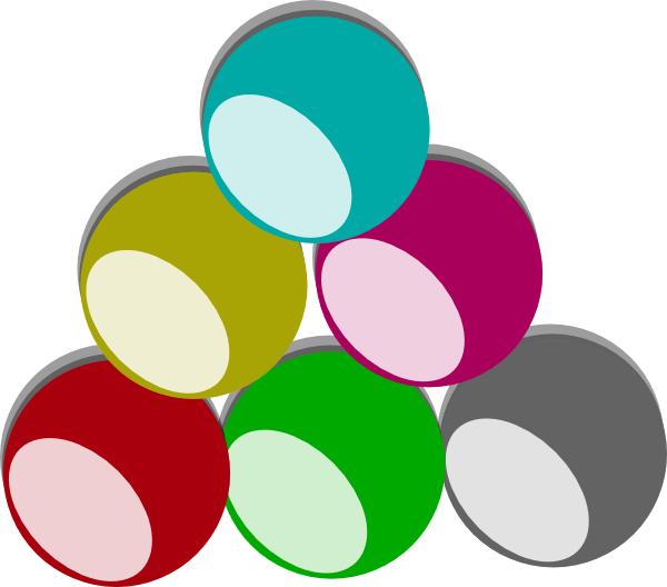 Marble Clipart Cartoon - Marbles Clipart - (600x528) Png Clipart Download