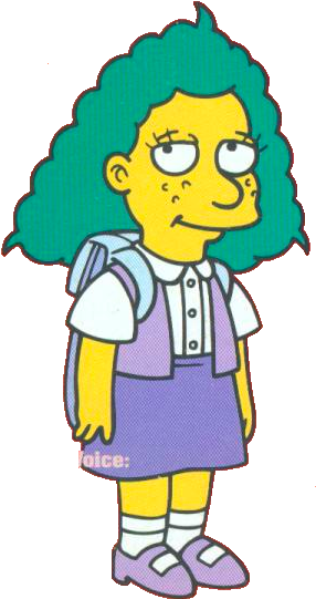Png - Krusty The Clown Daughter - (295x563) Png Clipart Download