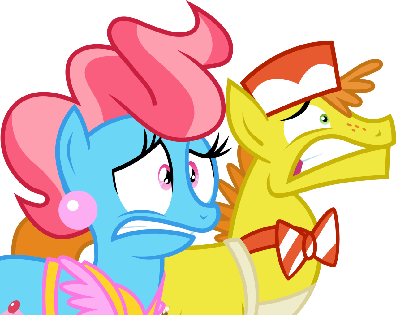 The Cakes - Mlp Vector Mr And Mrs Cake - (1280x1018) Png Clipart Download