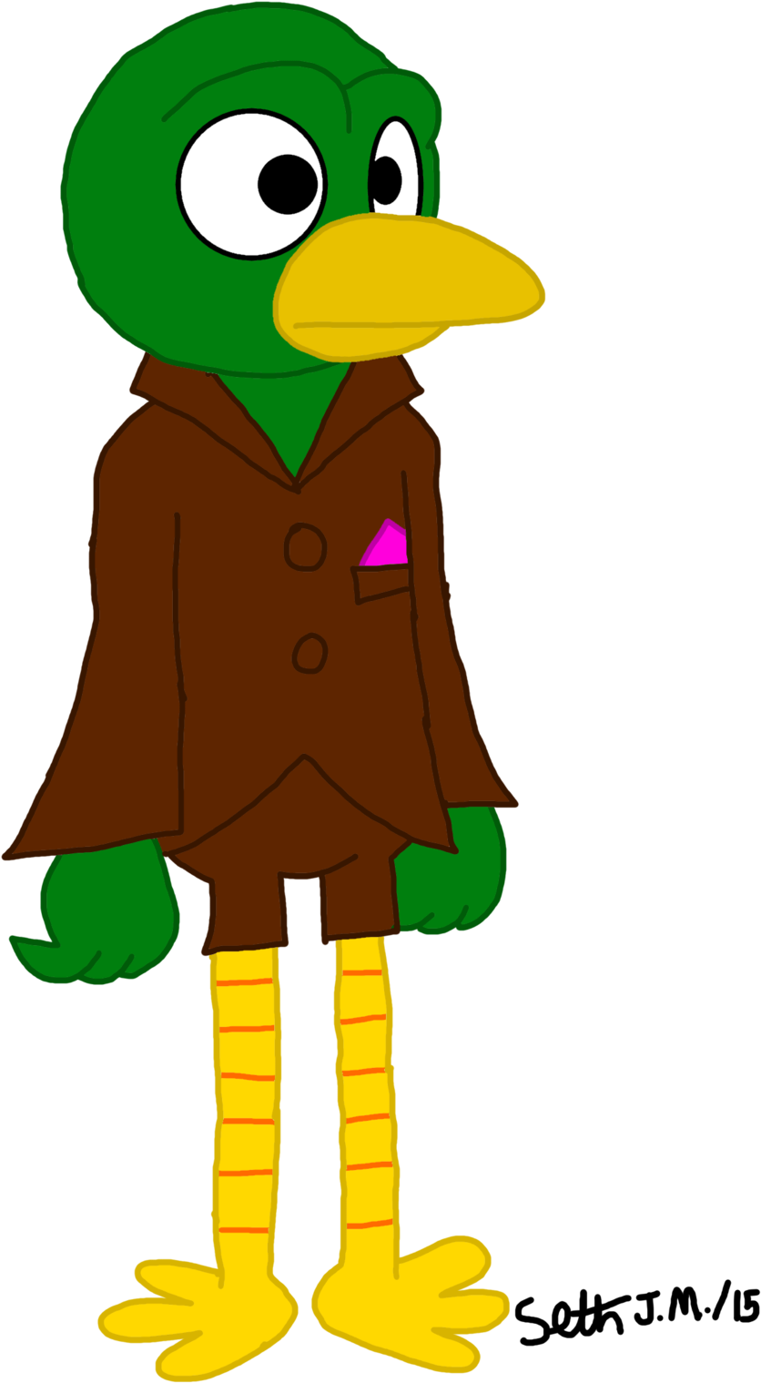 Dhmis Robin - Dhmis Duck Fan Art - (1024x1639) Png Clipart Download