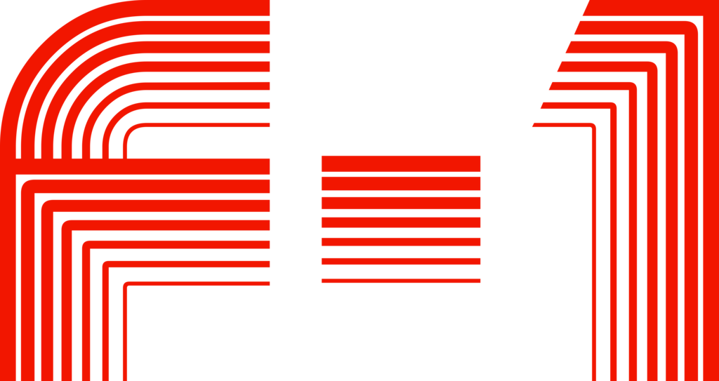 F-1 Vector Logo By Dreamcopter - Logo - (1024x543) Png Clipart Download