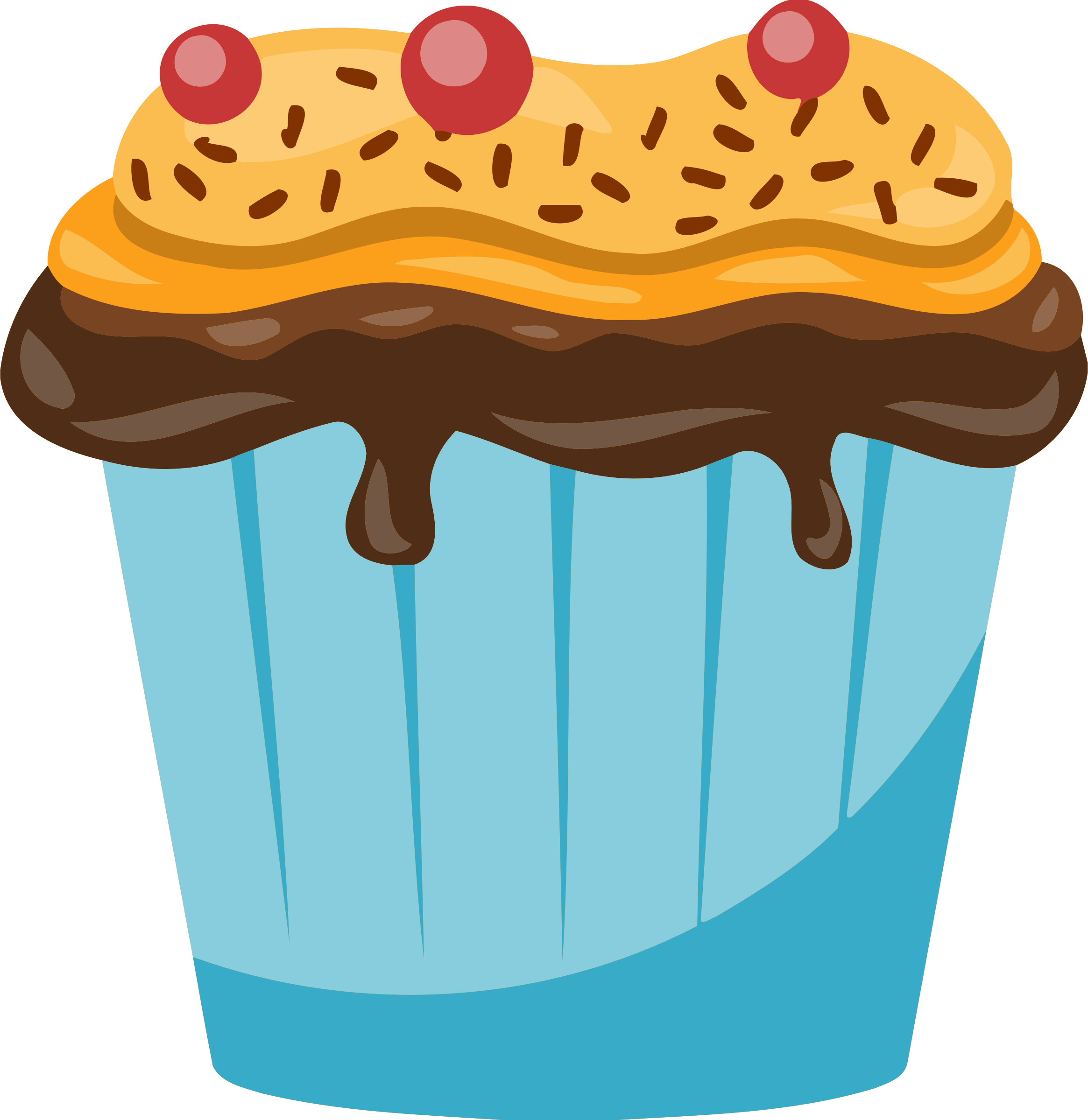 Cupcake Birthday Cake Clip Art - Cupcake Birthday Cake Clip Art ...