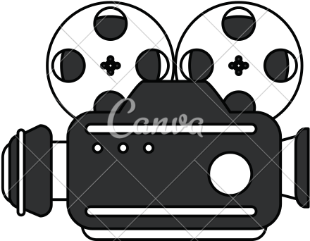 Pin Vintage Video Camera Clip Art - Vector Graphics - (550x550) Png ...