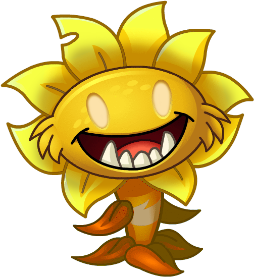 Sunflower Queen - Plants Vs Zombies 2 Primal Peashooter - (578x619) Png ...