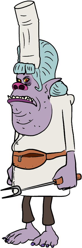About - Trolls Chef Clipart - (290x843) Png Clipart Download