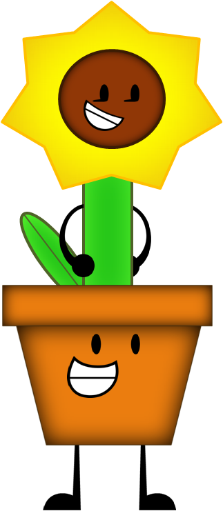 Sunflower - Object Show Community Wiki Vusion - (323x741) Png Clipart ...
