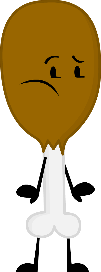 Chicken Leg - Entity Warfield Chicken Leg - (420x1126) Png Clipart Download