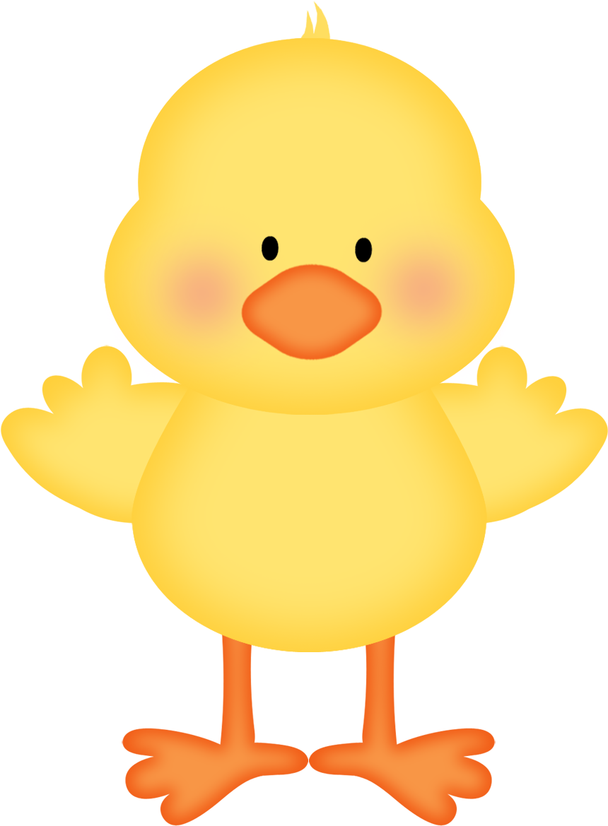 Pollito Animada Cute Chick SVG Cut Files, PNG Easter Clipart, Spring
