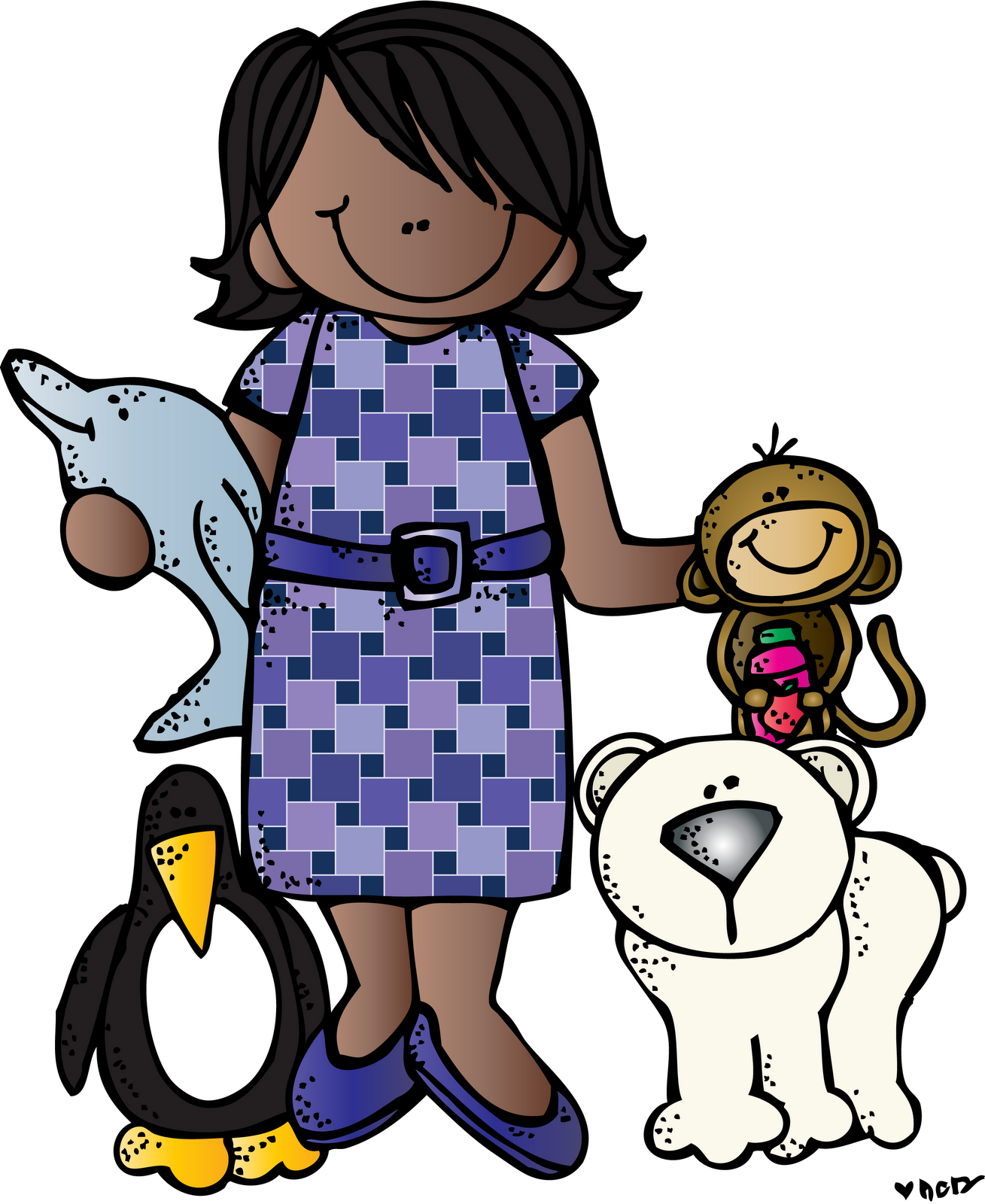 Melonheadz Cliparts - Melonheadz With Animals - (1309x1600) Png Clipart ...