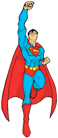 Swipe Up To See Superman Fly - Superman - Full Size PNG Clipart Images ...