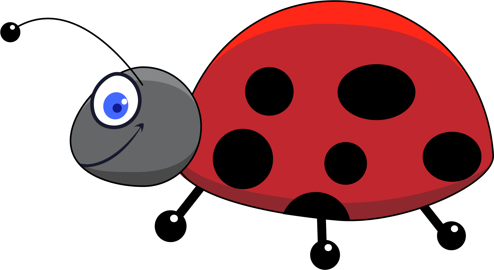 Insect Cartoon Clip Art - Cute Cartoon Insects - (2083x2083) Png ...