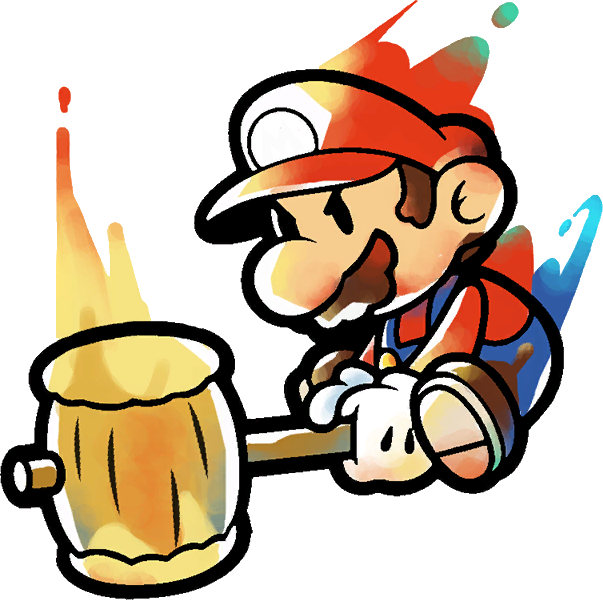 Paper Mario Mario - Paper Mario Color Splash Concept Art - Full Size ...
