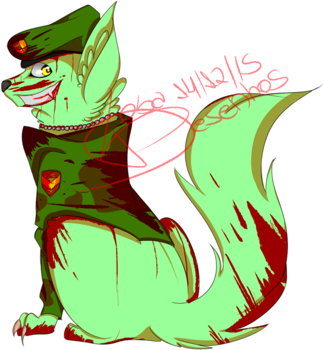 Happy Tree Friends - Happy Tree Friends Flippy Wolf - (925x864) Png ...