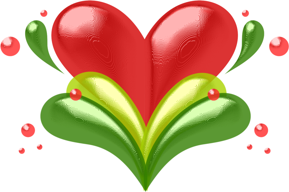 Corazon Flor Splash By Creaciones Jean - Corazon Flor - (981x814) Png ...