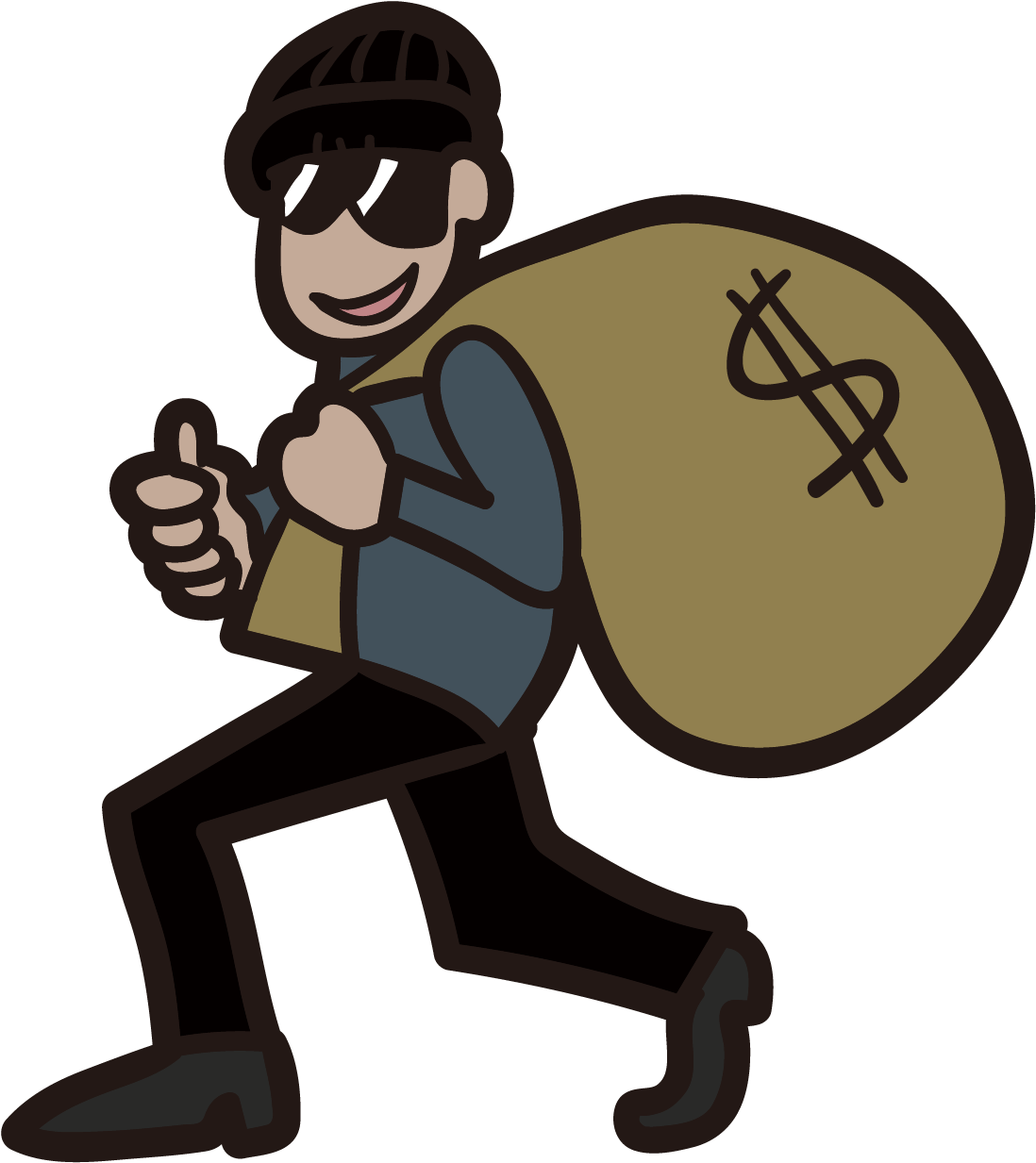 Thief, Robber Png - Robber Vector - Full Size PNG Clipart Images Download