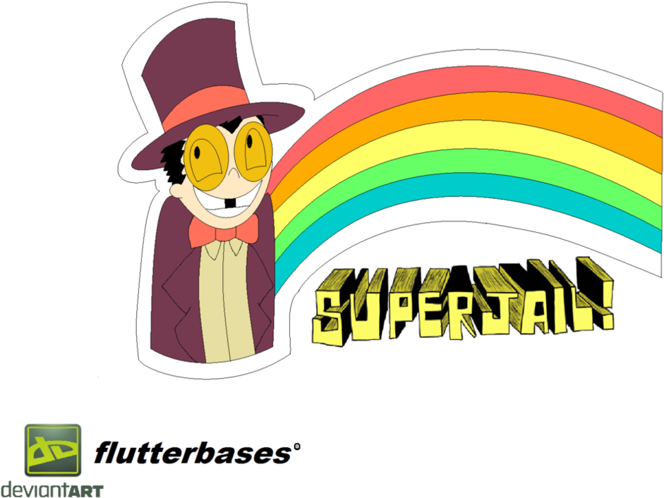 Superjail Warden By Flutterbases - Superjail! - (1010x791) Png Clipart ...