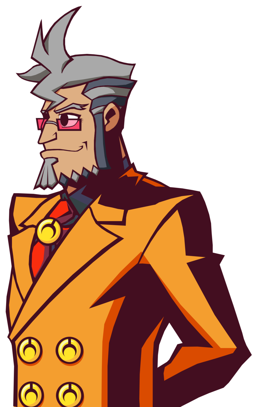 Damon Gant In Ghost Trick - Ace Attorney Damon Gant - (900x1409) Png ...