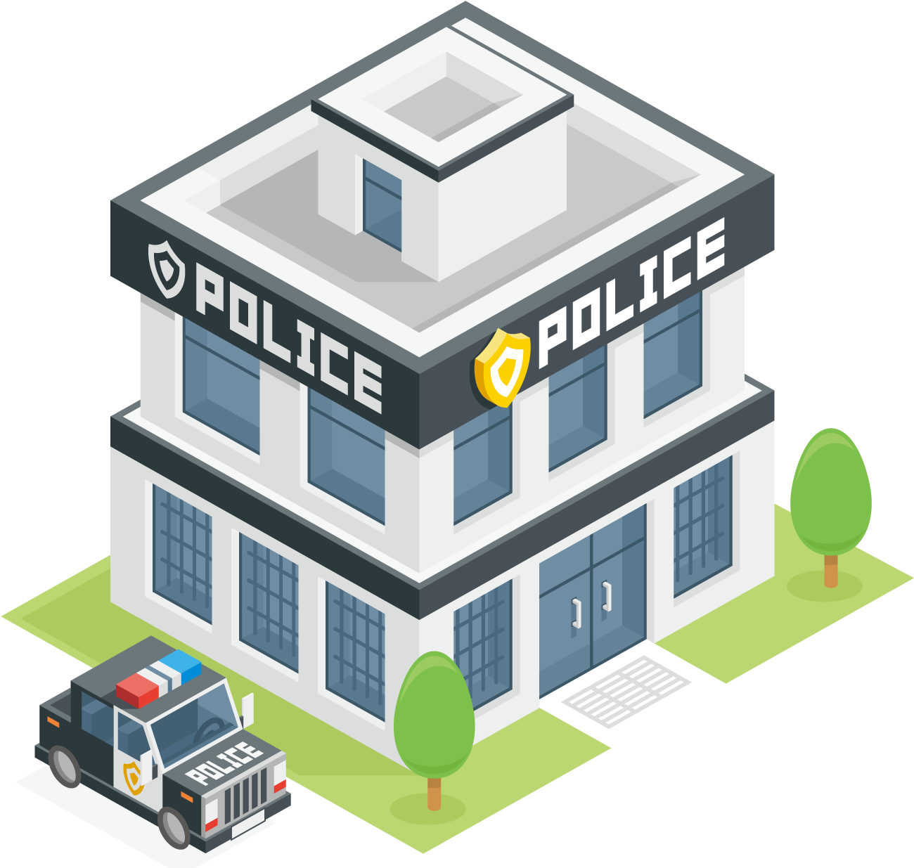 Police Station Police Officer Clip Art - Police Station Police Officer ...