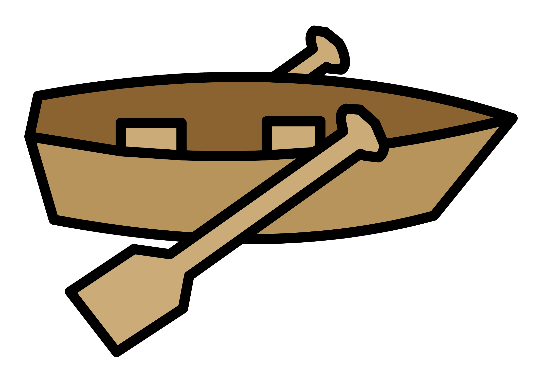 Wooden Boat Png Clip Art - Rowboat Png - Full Size PNG Clipart Images ...