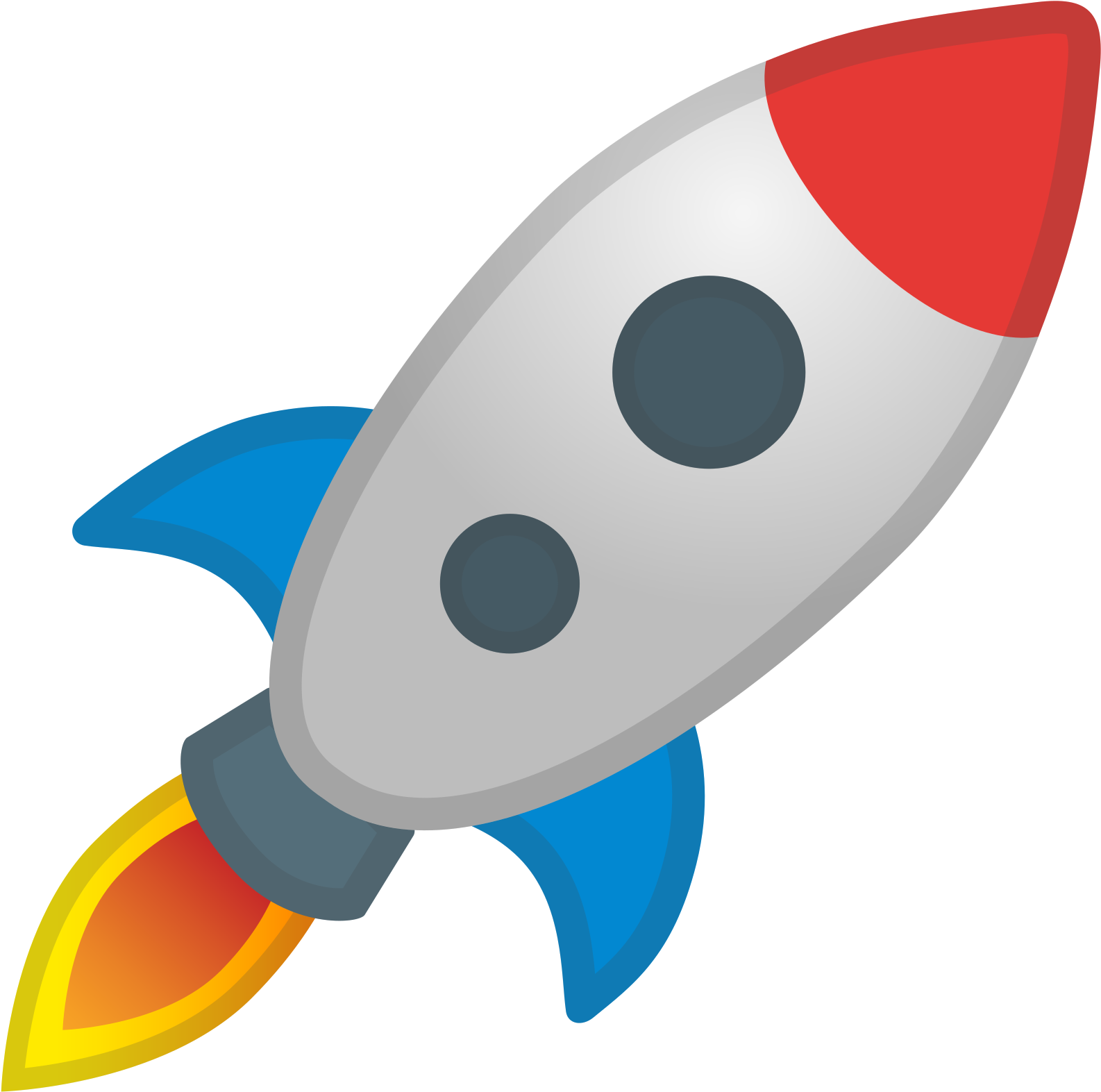 Rocket Icon - Whatsapp Emoticons Rocket - (2000x2000) Png Clipart Download