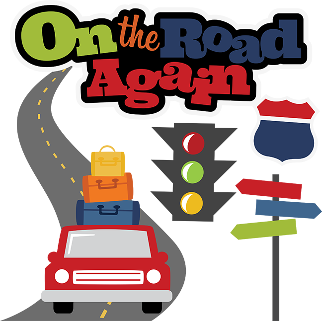 Cricut Ideas - Road Trip Map Clip Art - (648x646) Png Clipart Download