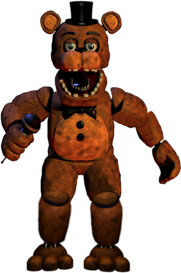 Unwithered Freddy By Sammy2005 - Fnaf 2 Freddy Full Body - (698x1084 ...